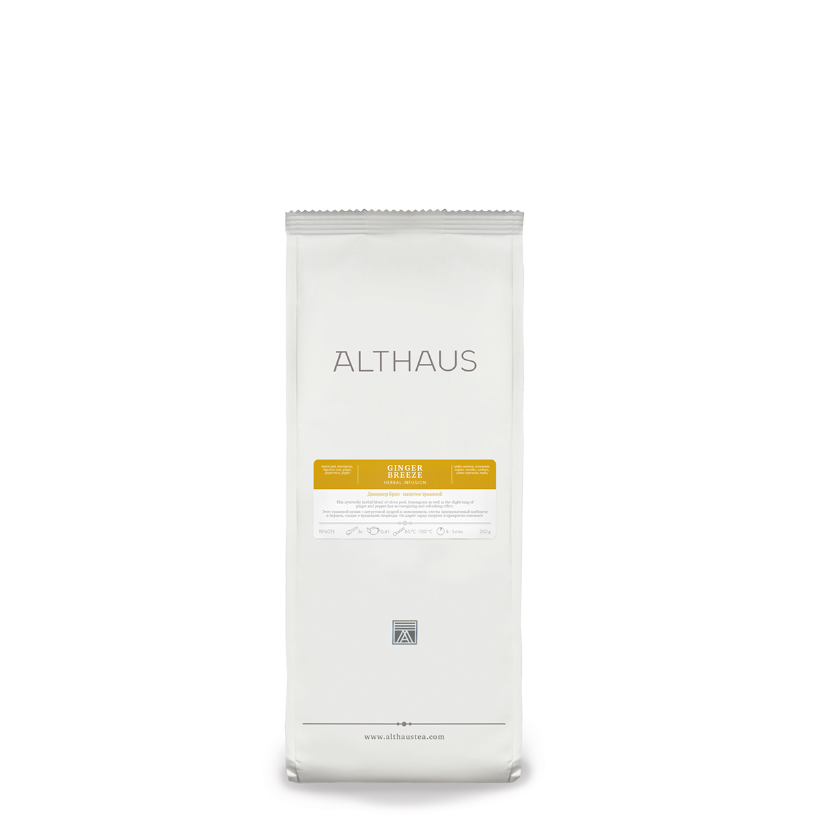 Althaus rinfuz čaj Ginger Breeze 250g - Paralaks